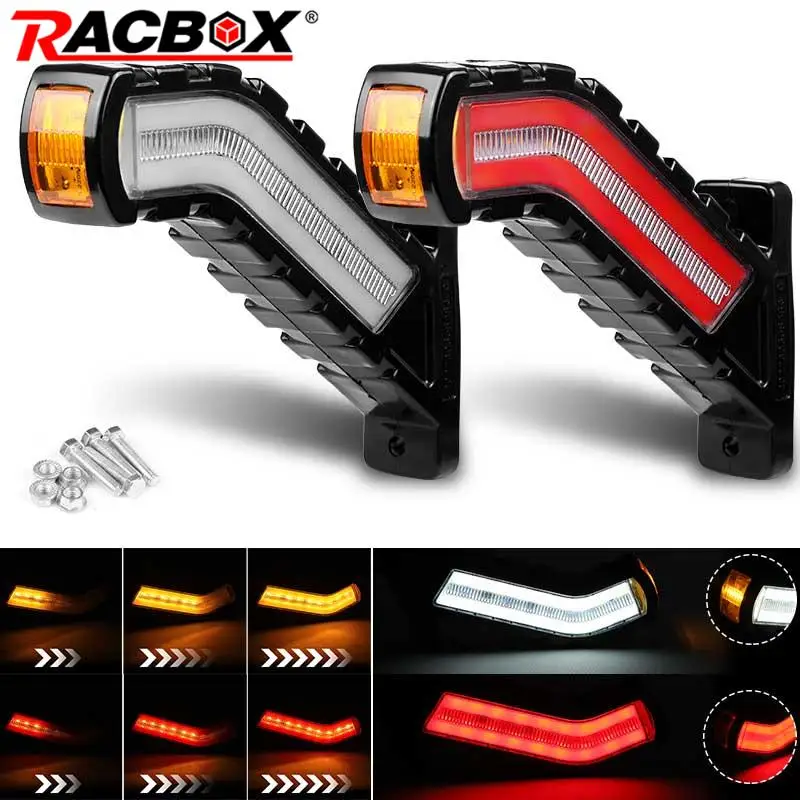 Trailer-Truck-LED-Side-Marker-Light-Dynamic-Indicator-Turn-Signal-Car ...