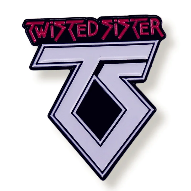 Rock-Music-Band-Twisted-Sister-Pin-Enamel-Brooch-Alloy-Metal-Badges ...