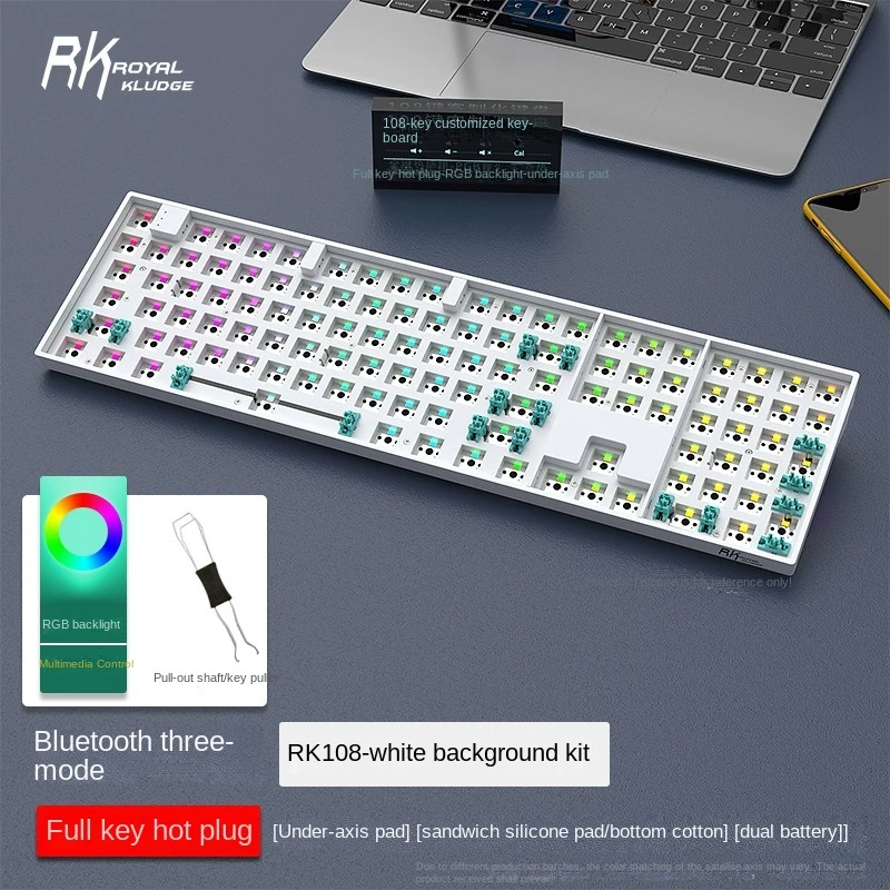 Wireless Custom Keyboard Kit | Mechanical Keyboard Kit | Diy Keyboard ...
