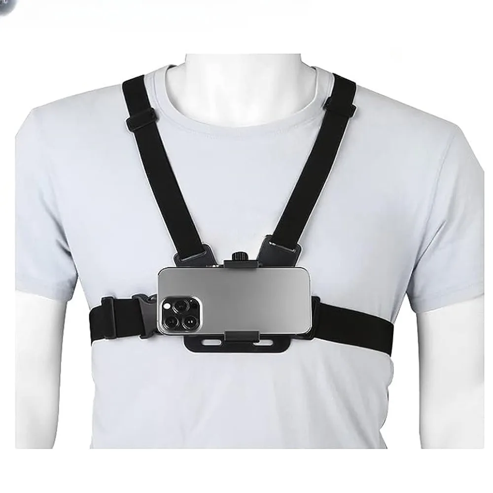Phone-Holder-Chest-Strap-Mount-Belt-For-GoPro-Hero-Insta360-R-X2-DJI ...