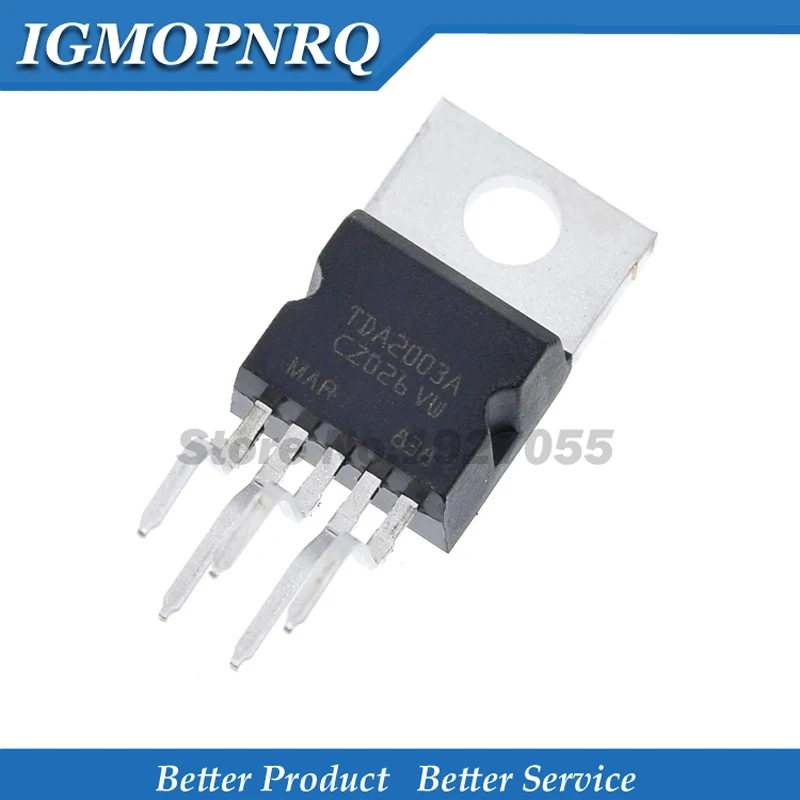 10PCS-TDA2003-TDA2030-TDA2050-Transistor-TO-220-TDA2003A-TDA2030A-TDA2050A-TO220-5-TDA2003AV ...
