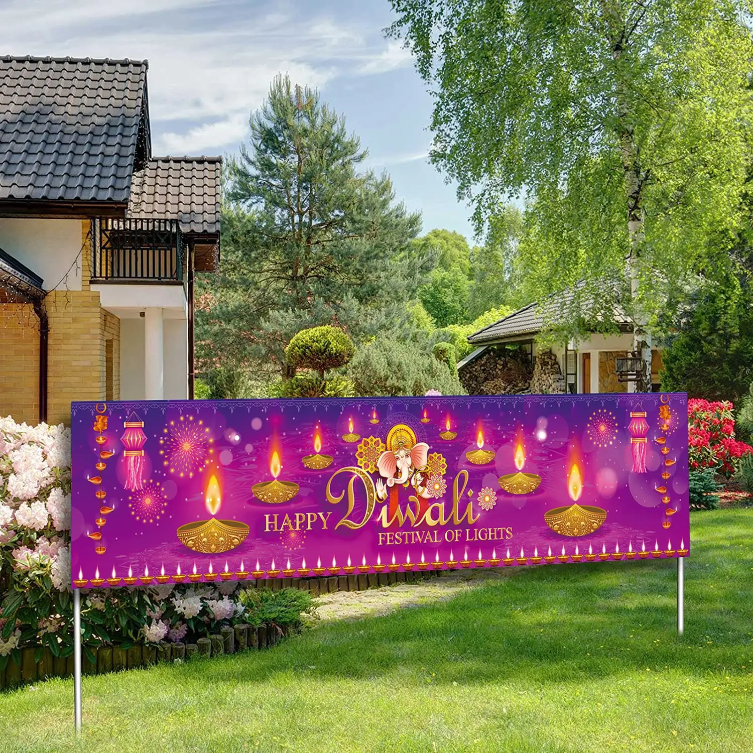 Happy-Diwali-Banner-Festival-of-Lights-Deepavali-Polyester-Banners-with ...