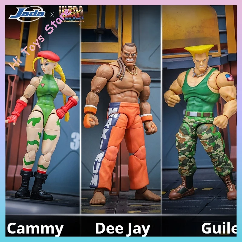 In Stock Original Jada Toys 1/12 Movable Figurine Street Fighter2 Guile ...