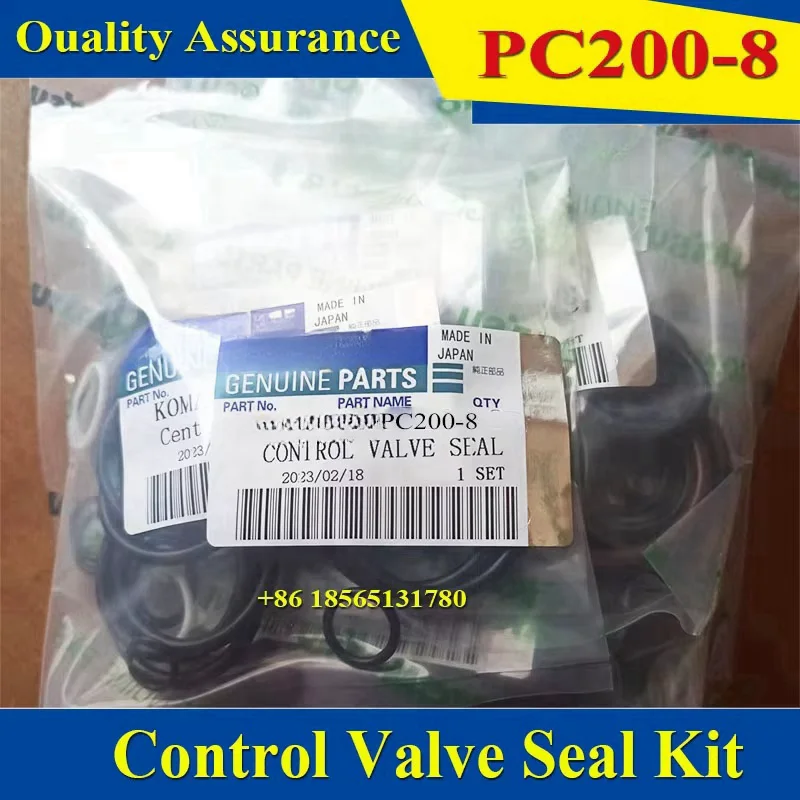 High Quality PC200-8 Control Valve Seal Kit and 50pcs SPGO Seal for ...