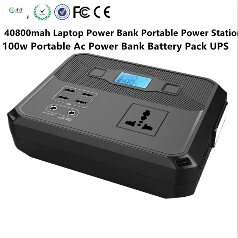 110v-220v-100w-Portable-Ac-Power-Bank-Battery-Pack-UPS-40800-mAh-Laptop ...