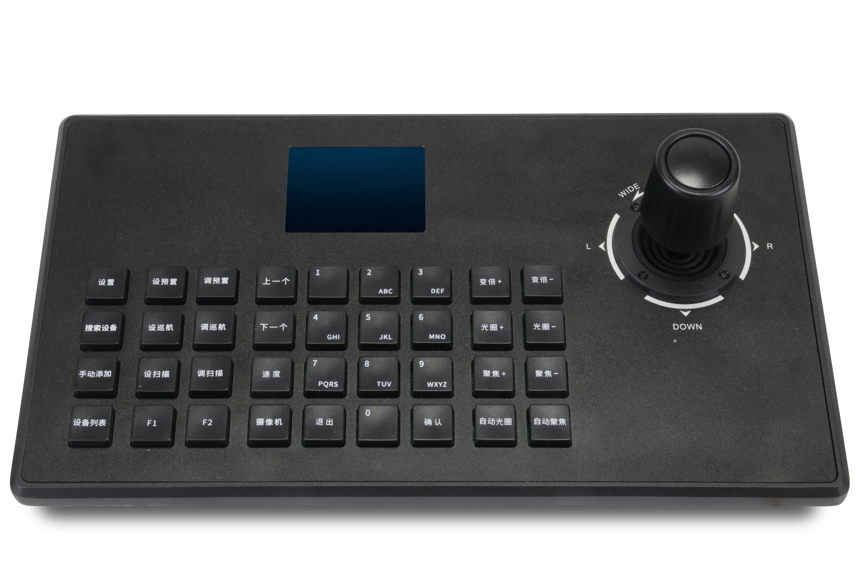 Hi-speed 4D Joystick PTZ Control Keyboard Controller Used In CCTV ...