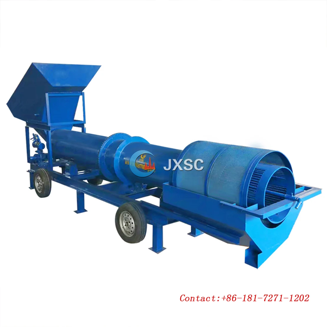 High-Capacity-Diamond-Processing-Trommel-Scrubber-Gold-Washing-Machine ...