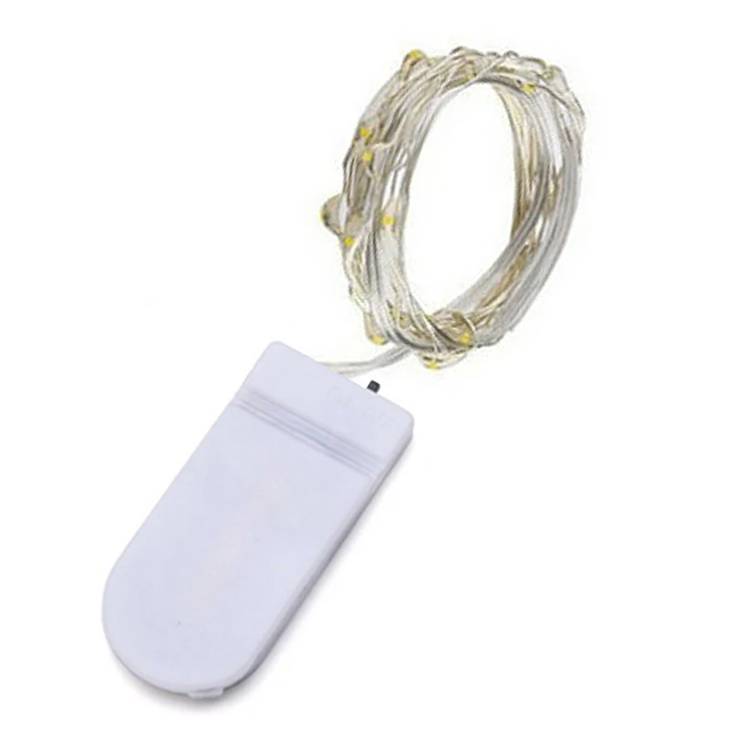 Waterproof Fairy Light CR2032 Battery Powered LED Mini Christmas Light ...