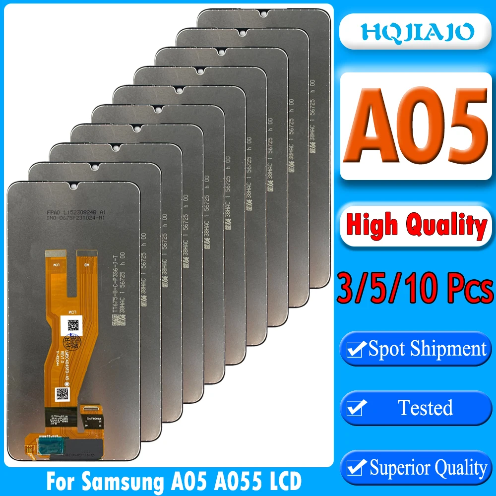 3-5-10PCS-High-Quality-For-Samsung-A05-LCD-Display-Touch-Screen ...