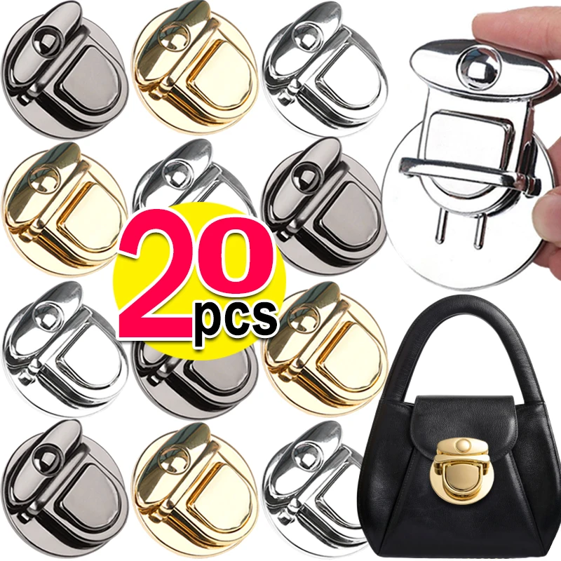 1-20pcs-Metal-Locks-Bag-Clasp-Catch-Buckles-for-Handbags-Purse-Tote ...