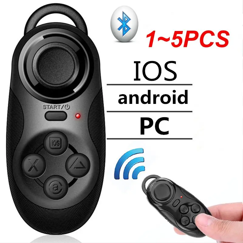 1-5PCS-New-Mini-Gamepad-Wireless-bluetooth-compatible-V4-0-Game-Handle ...