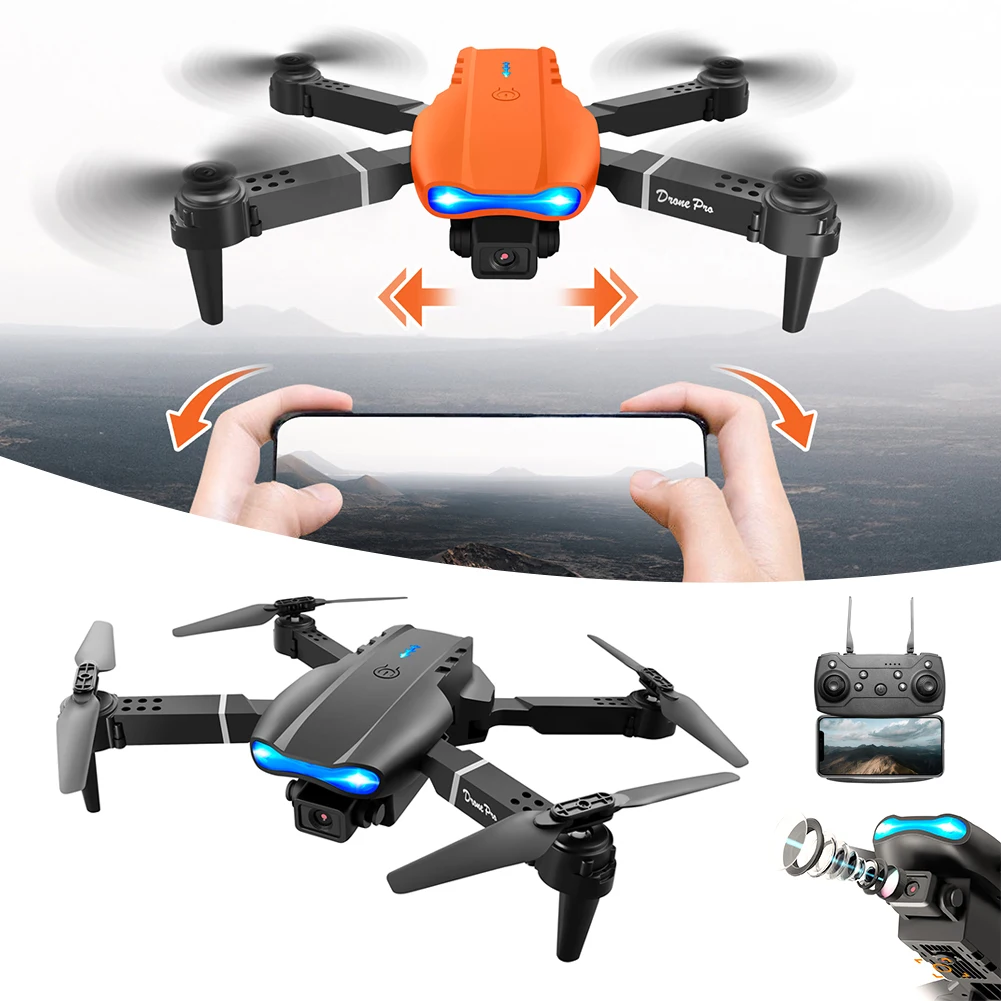 HD-Double-Lens-Folding-Aerial-Drone-360-Flip-Speed-Adjustment ...