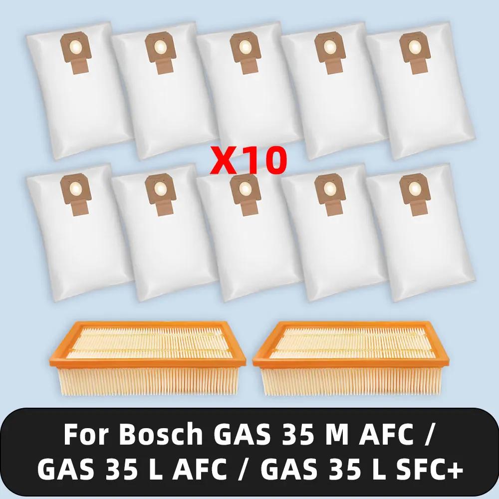 교체 부품 액세서리 먼지 봉투 필터와 호환 가능 ( Bosch GAS 35 M AFC / GAS 35 L AFC / GAS 35 ...