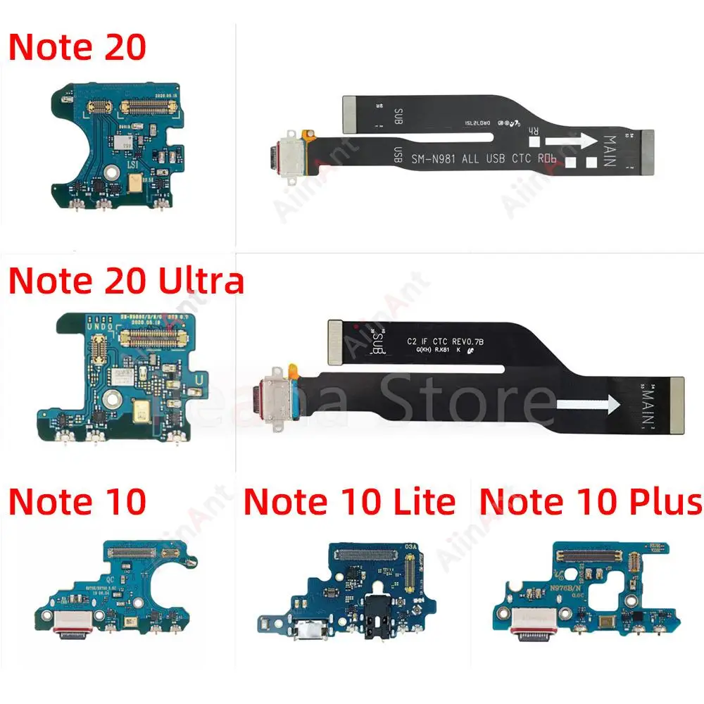 Aiinant-USB-Port-Charger-Board-Dock-Charging-Flex-Cable-For-Samsung ...