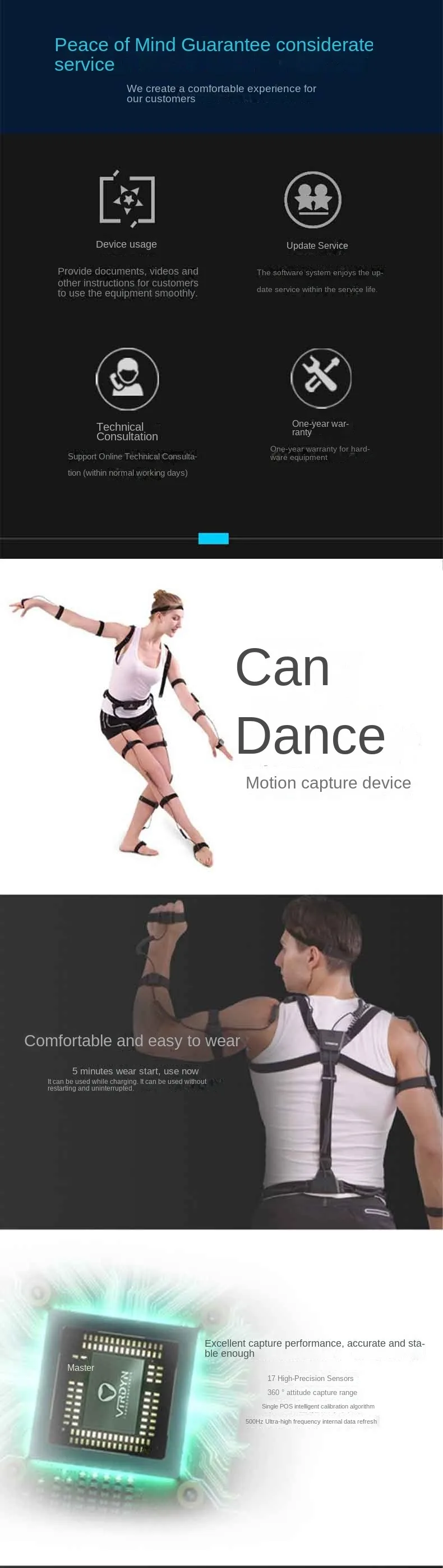 VIRDYN VDSuit Full Body Action Animation Motion Capture Equipment ...
