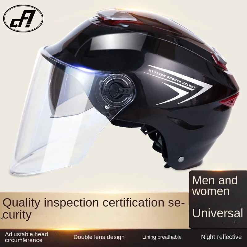 Electric-Vehicle-Helmet-Men-and-Women-Four-Seasons-Universal-Summer ...