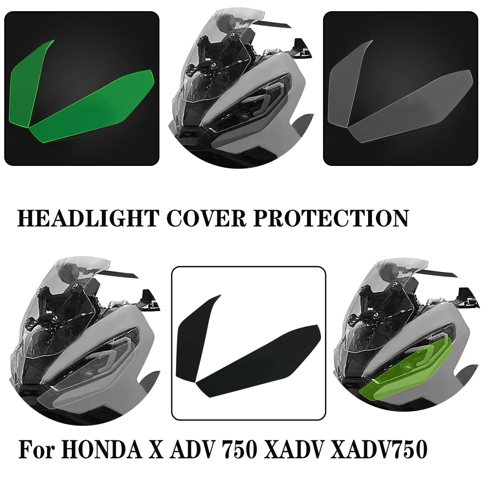 XADV750-Front-Headlight-Cover-Guard-Protection-Acrylic-Shield-Screen ...