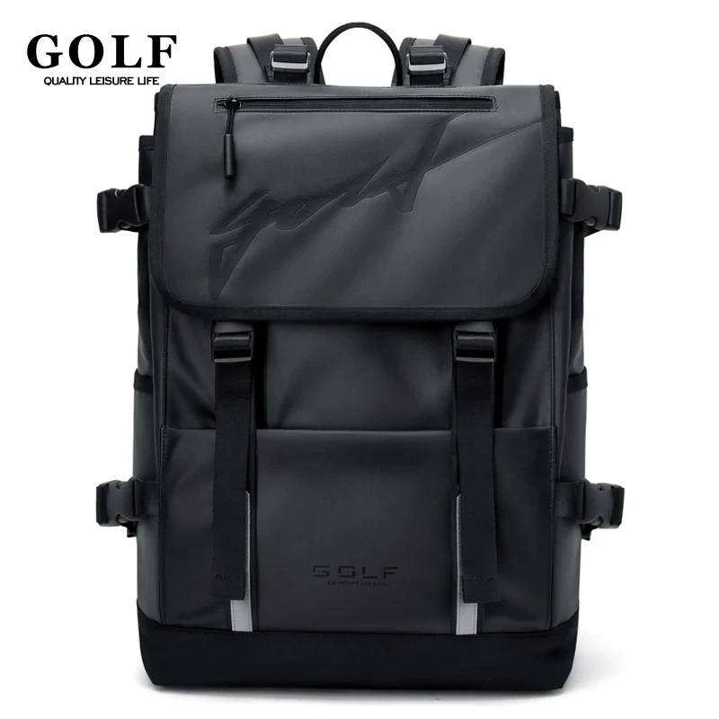 GOLF-Backpack-Men-Black-Business-Laptop-Bag-Fashion-Briefcase-Backpacks ...