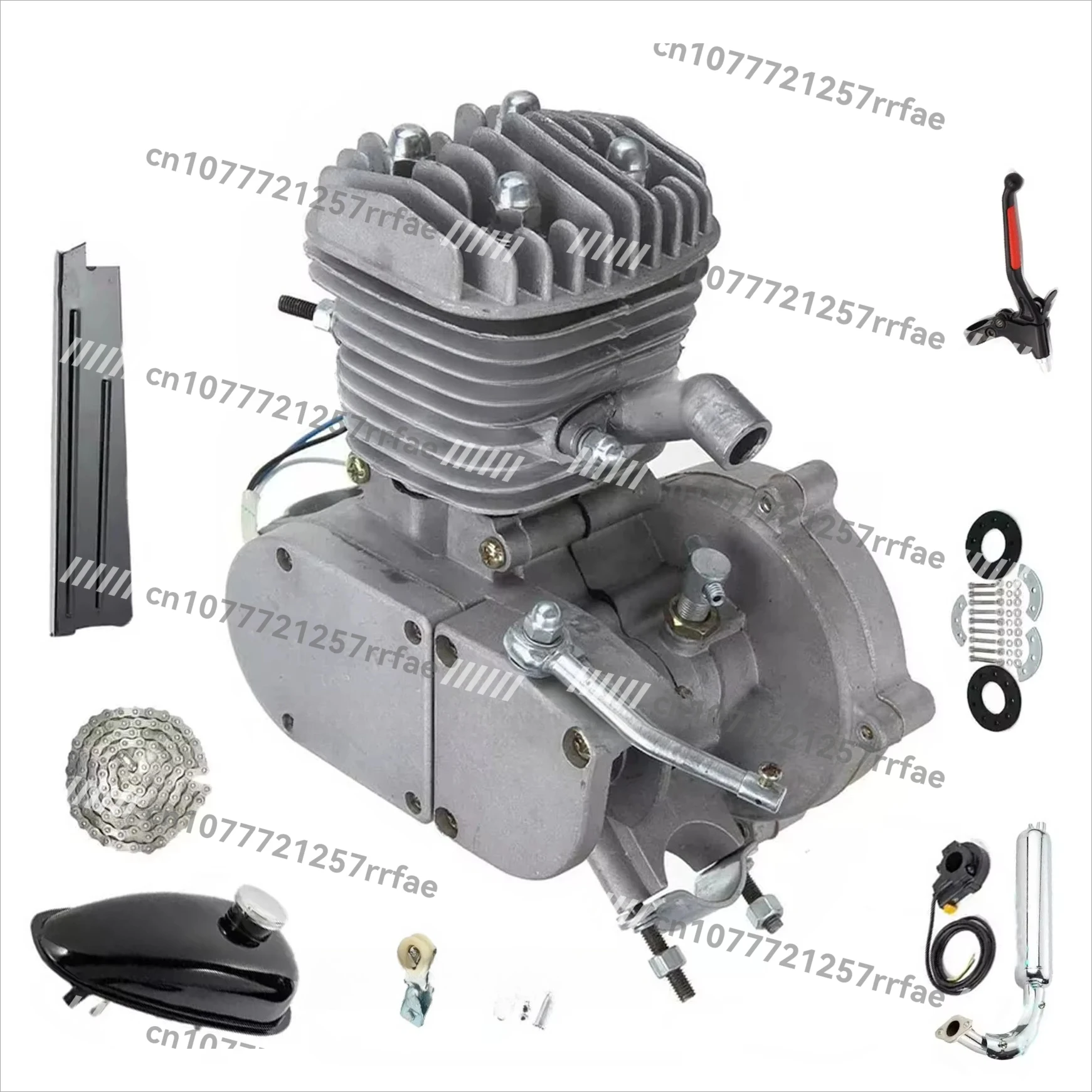 80Cc 100cc 2-Stroke Dual Cycle Bicycle Engine Kit Electric Bicycle ...
