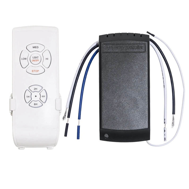 Universal Ceiling Fan Lamp Remote Control Kit Adjusted Wind Speed ...