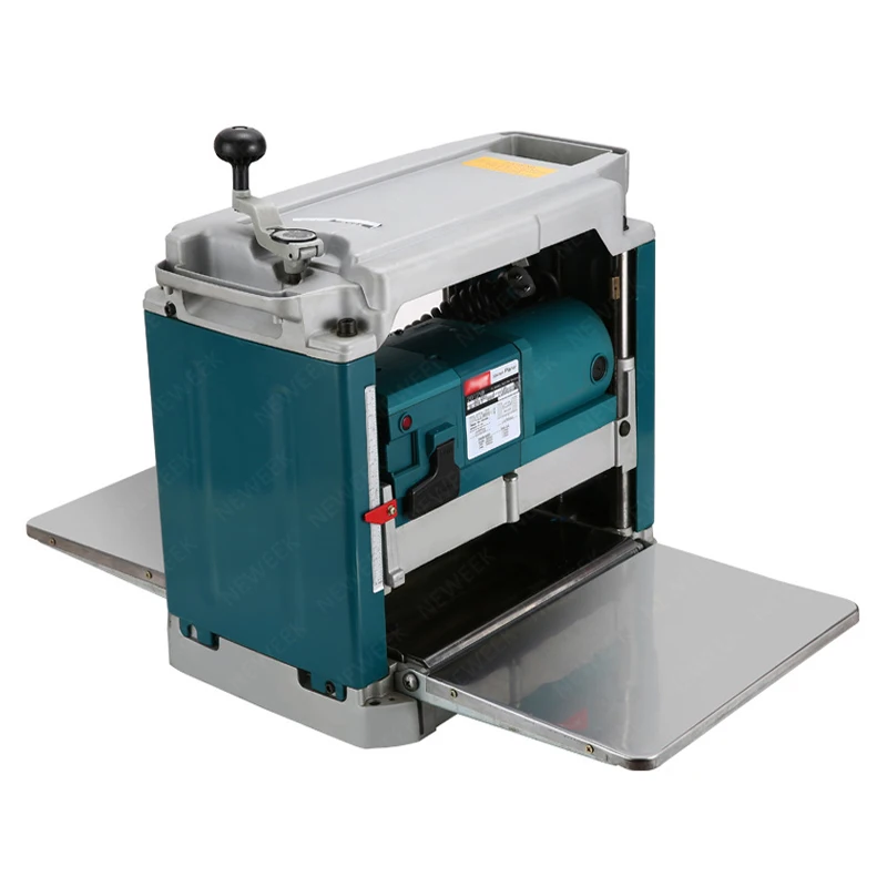 NEWEEK-home-use-DIY-electric-mini-wood-surface-thickness-planer-working ...