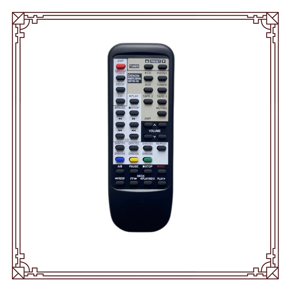 New universal remote control fit for Denon DRW-585 DRM-540 DRW-580 ...