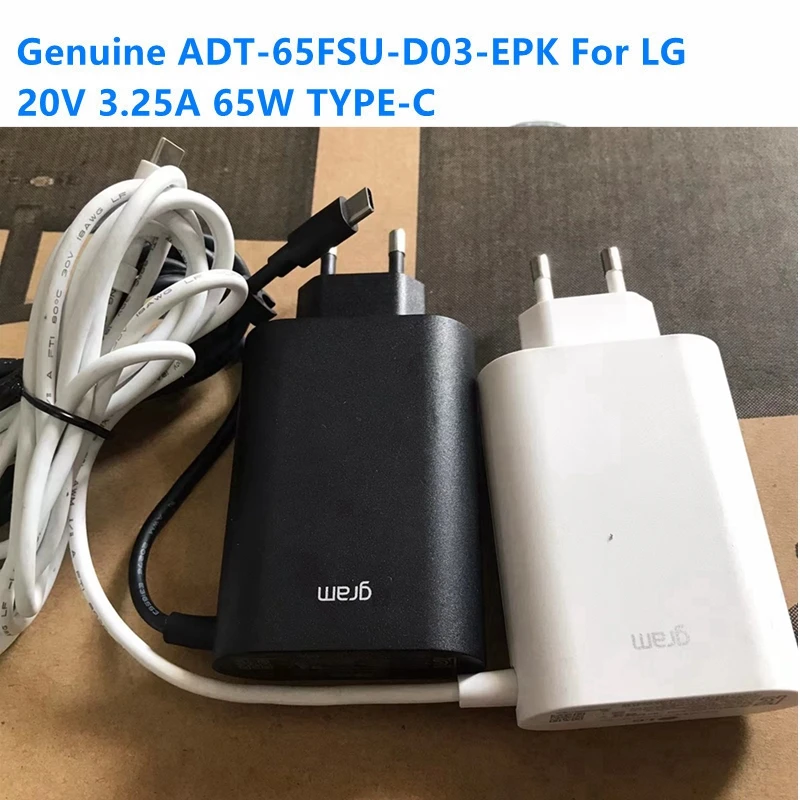 Genuine-65W-20V-3-25A-TYPE-C-Laptop-AC-DC-Adapter-Charger-For-LG-Gram ...