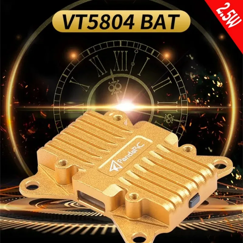 PandaRC VT5804 BAT VTX 5.8G 40CH Image Transmission 2500mW High-power 6 ...