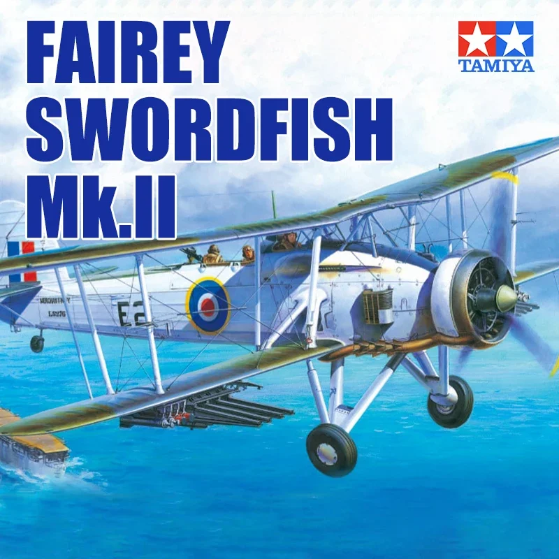 TAMIYA-assembled-aircraft-model-kit-61099-British-Swordfish-Mk-II ...