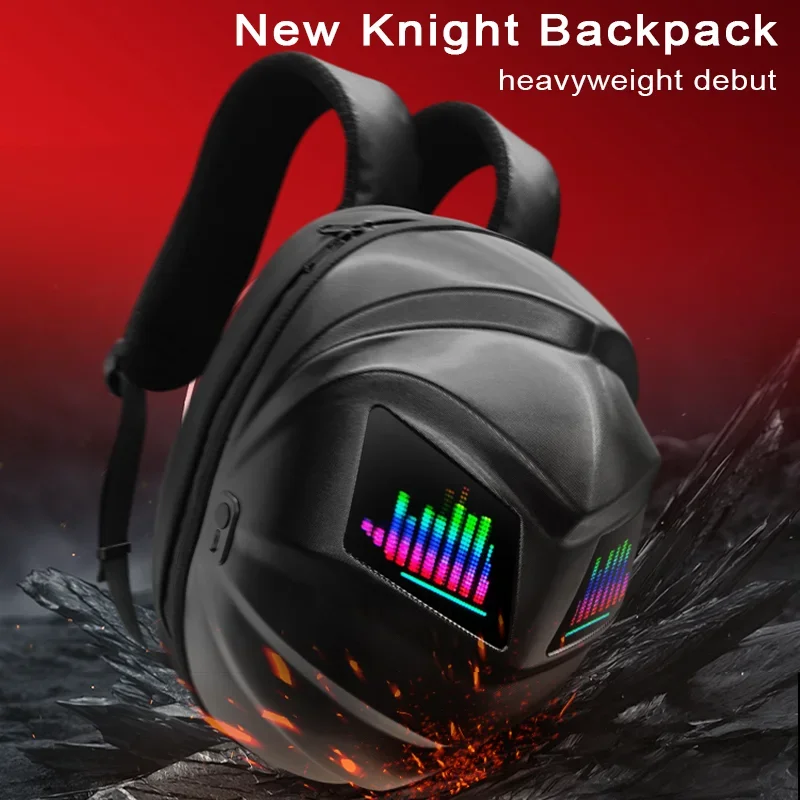 LOY-LED-Knight-Cycling-Backpack-Expansion-Motorcycle-Bag-Custom-Screen ...