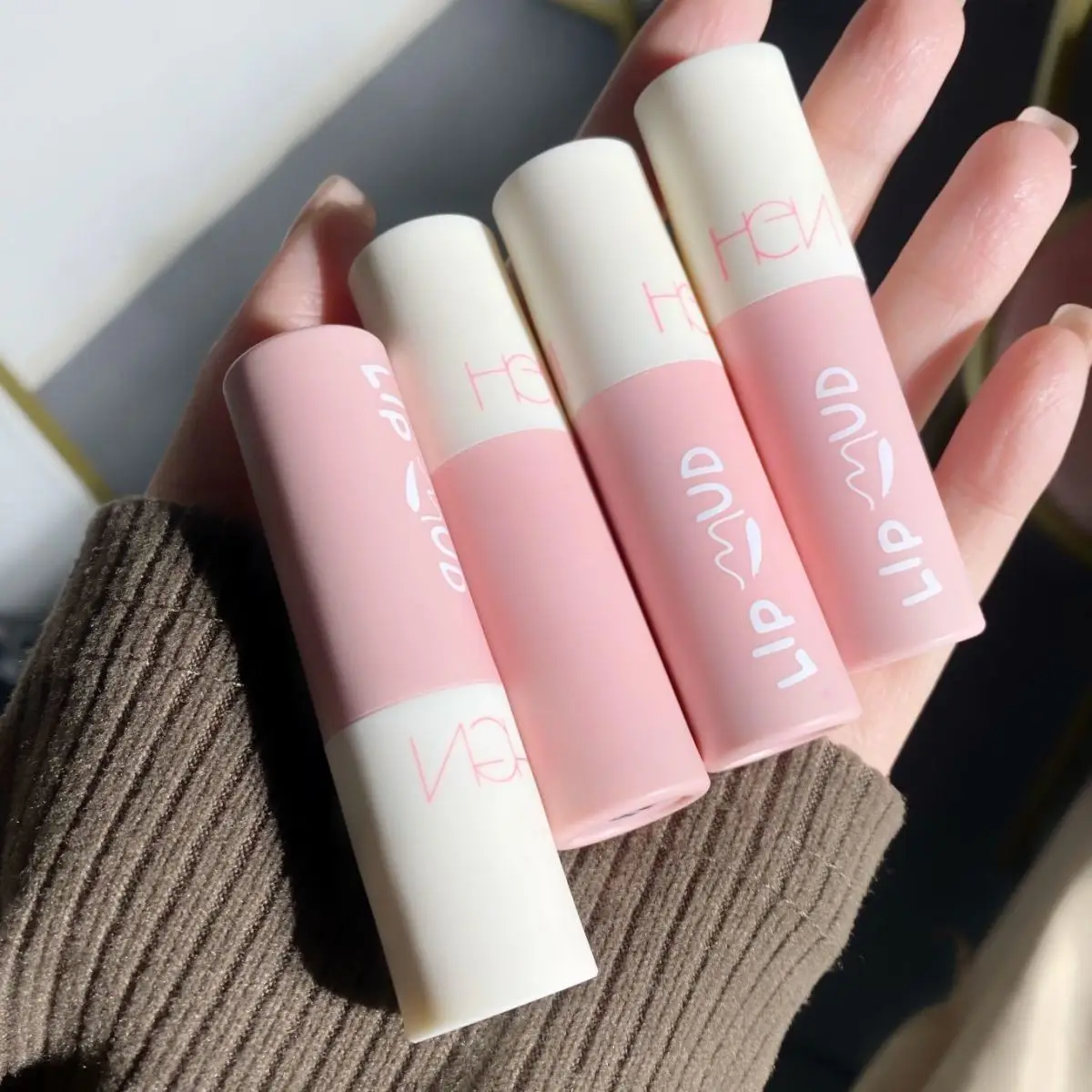 Lápiz labial de terciopelo antiniebla mate, hidratante, resistente al agua, larga duración ...