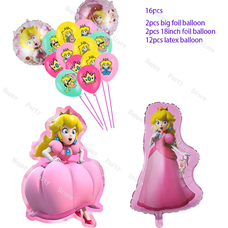 Princess Peach P Balloon