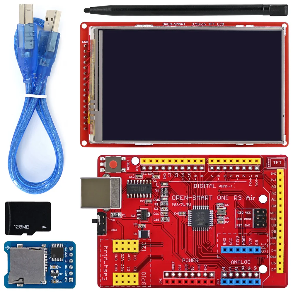 3-5-inch-TFT-LCD-Display-Kit-400x240-Touch-Screen-Breakout-Easy-plug ...