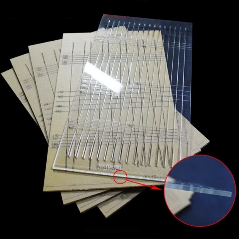 New Design of Multi-Function Tapered Ruler Flat Leather Ruler Rubber ...