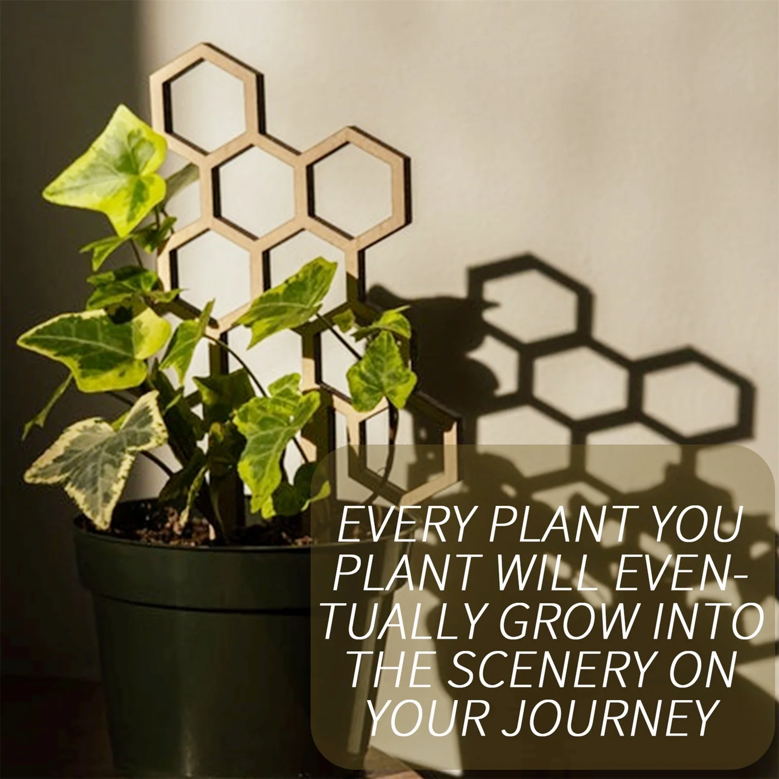 Tuteur Plante,Support de jardin décoratif en bois de treillis pour ...