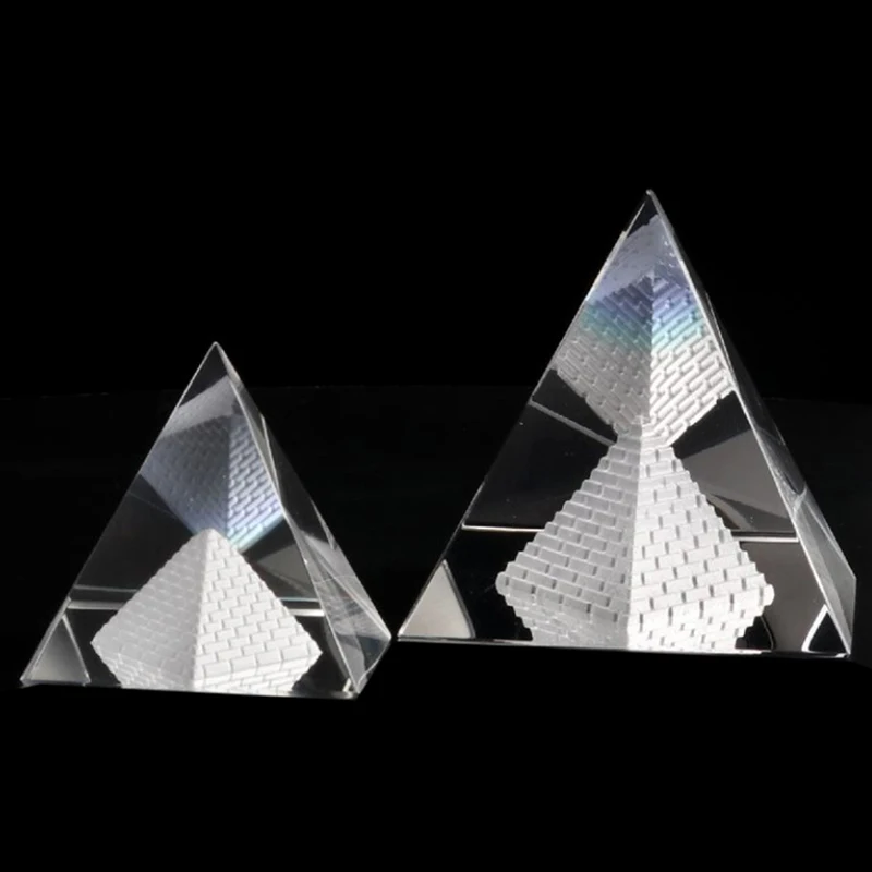 Energy-Healing-Hollow-Crystal-Glass-Egypt-Pyramid-Fengshui-Figurines ...