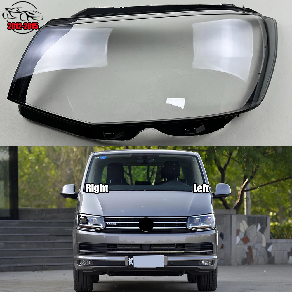 For-Volkswagen-VW-Multivan-T6-2016-2020-Headlights-Lens-Cover-Lamp ...