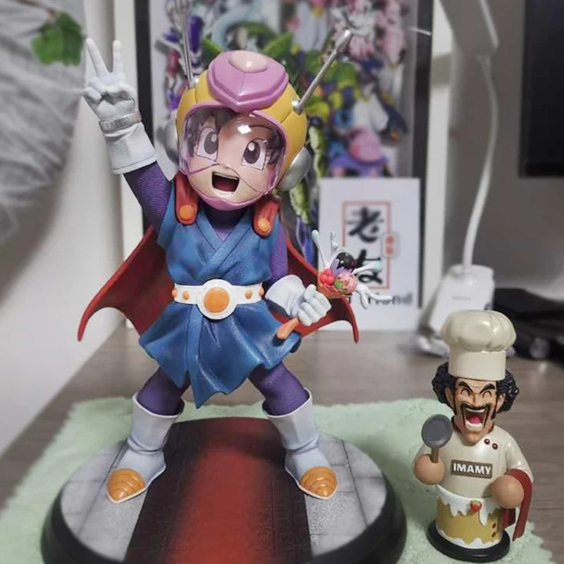 Dragon-Ball-Figures-Gt-Mister-Satan-Pan-Action-Figures-Chef-Hercule ...