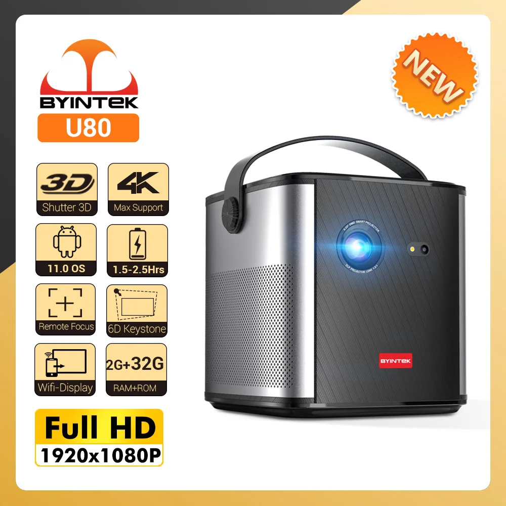 BYINTEK-U80-DLP-Smart-Projector-3D-4K-Cinema-Android-11-0-WiFi-Mini ...