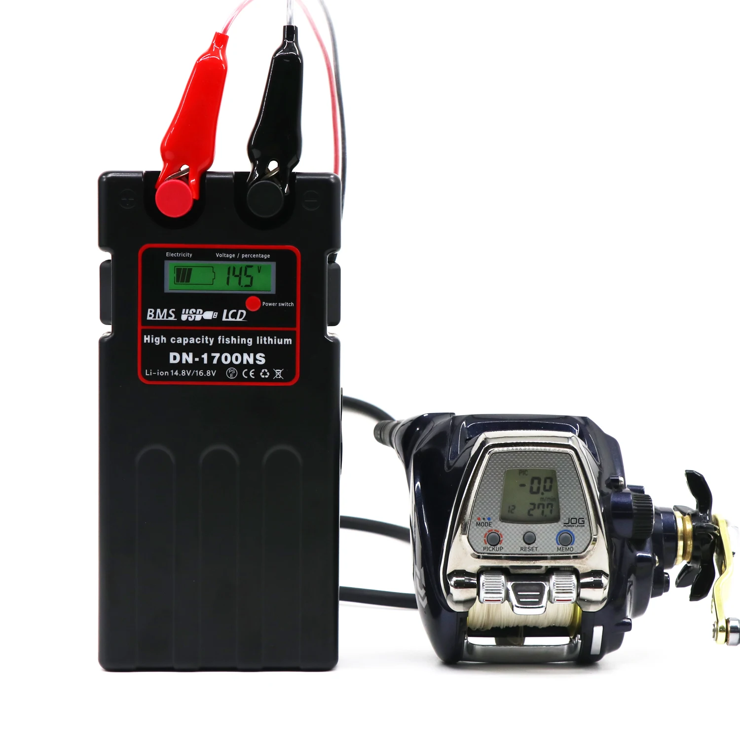 12V-14500mAh-Deep-Sea-Electric-Fishing-Reel-Take-Up-Wheels-Lithium ...