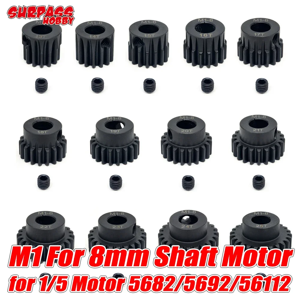 Surpass M1 8mm 13T 14T 15T 16T-20T 20T-25T 26T-30T 31T-49T Pinion Motor ...