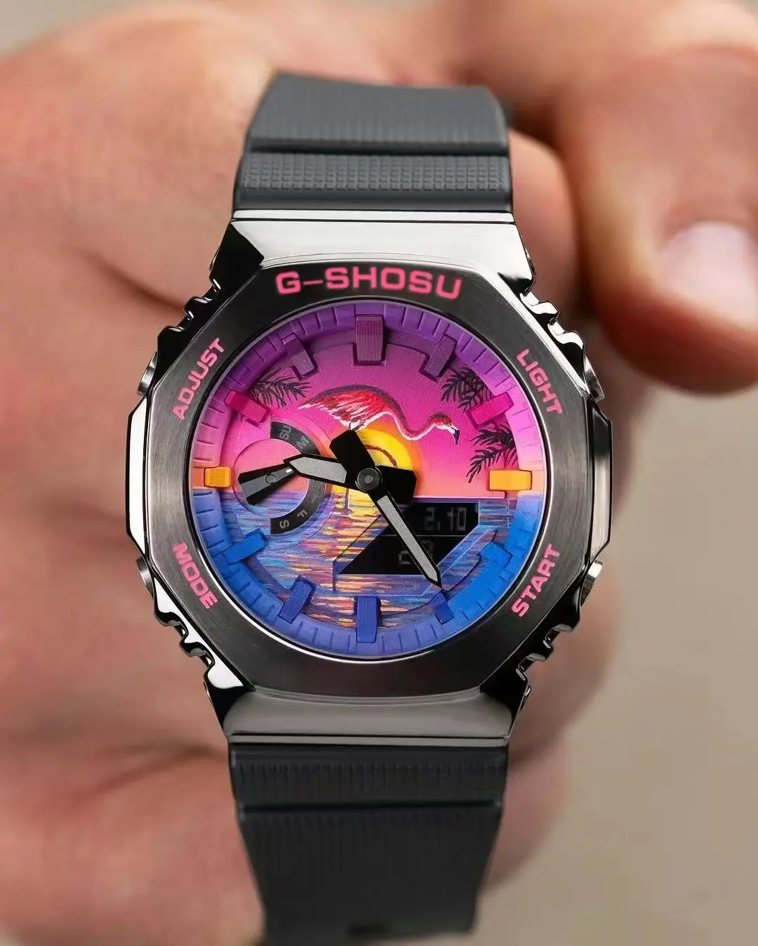 GM-Digital-Sports-Elektronische-Herrenuhr-voll-funktionsf-hig-Weltzeit ...