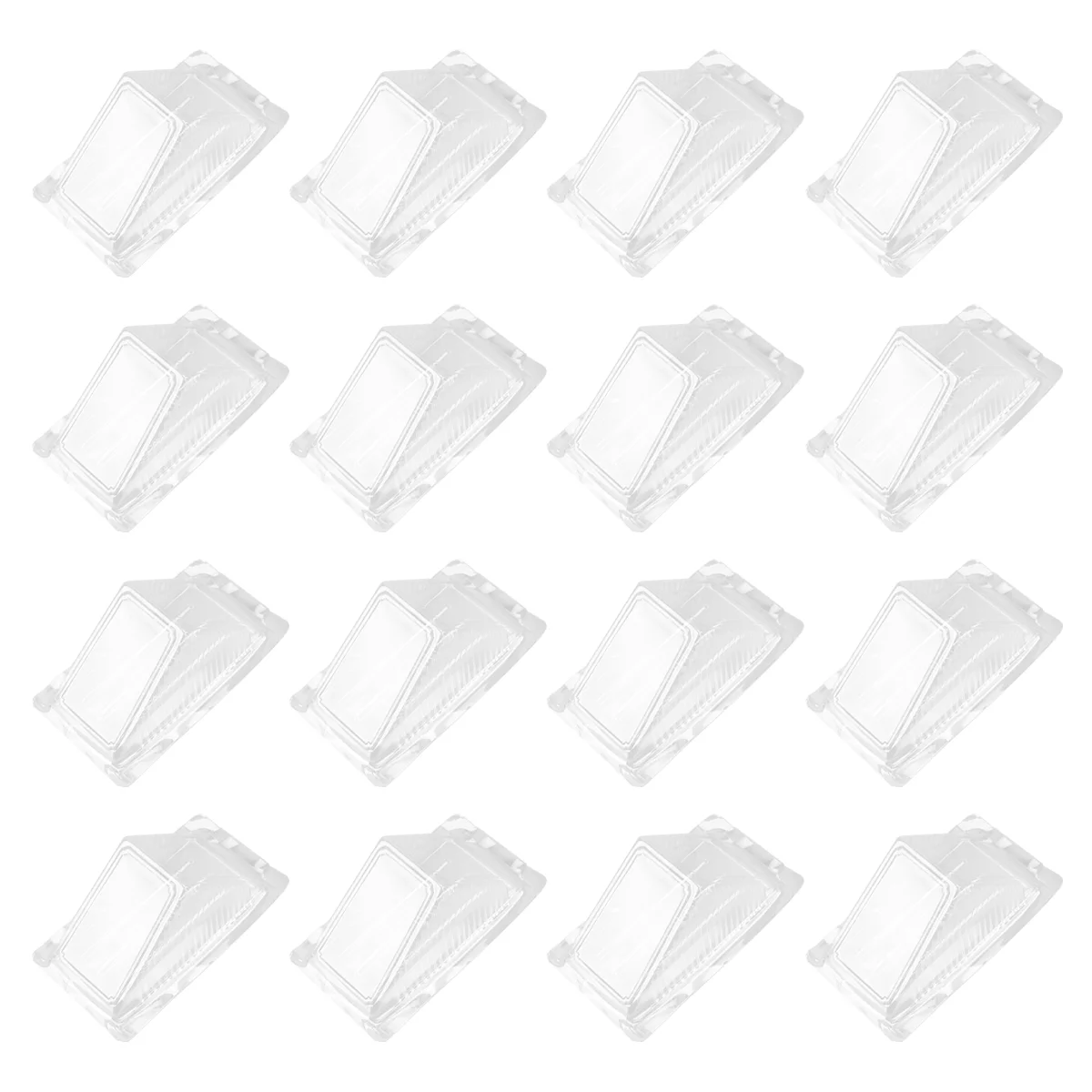 100-Pcs-Packing-Box-Sandwich-Triangle-Holder-Cake-Container-Food ...