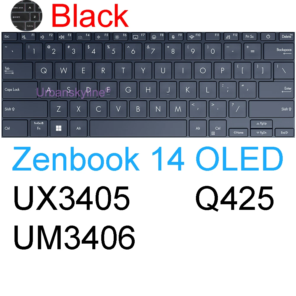 Asus Zenbook 14 Keyboard Cover For OLED UX3405, Zenbook 14 Asus Oled