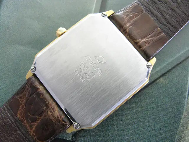 The Most Beautiful Square Tank Quartz Original Enicar Watch, 50% OFF