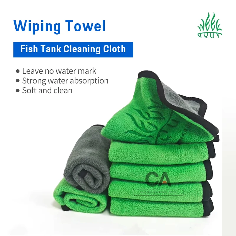Wholesaler Microfiber Cleaning Cloth Towels for Aquarium Fish Tank ...