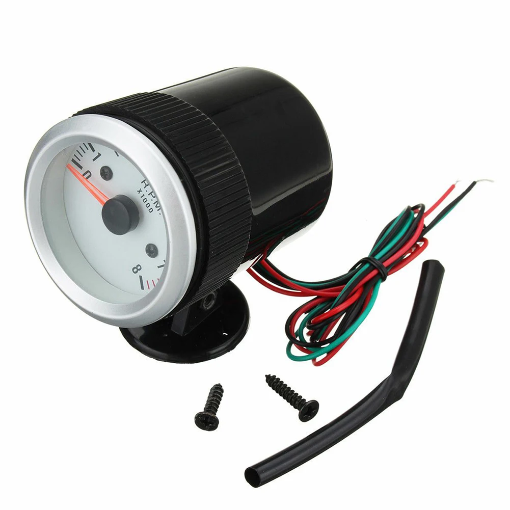 High-Quality-Tachometer-Gauge-Rev-Counter-Tacho-Pointer-12V-12V-Petrol ...