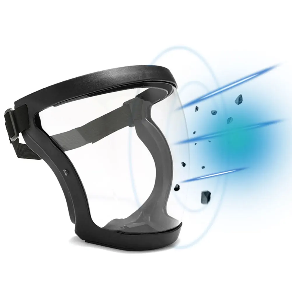 Full-Face-Shield-Work-Protection-Mask-Transparent-Protective-Head-Cover ...