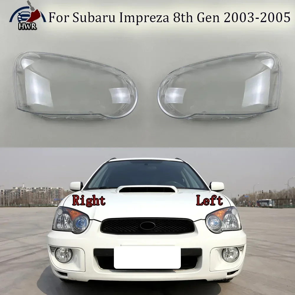 For Subaru Impreza 8th Gen 2003 2004 2005 Front Headlamp Cover ...