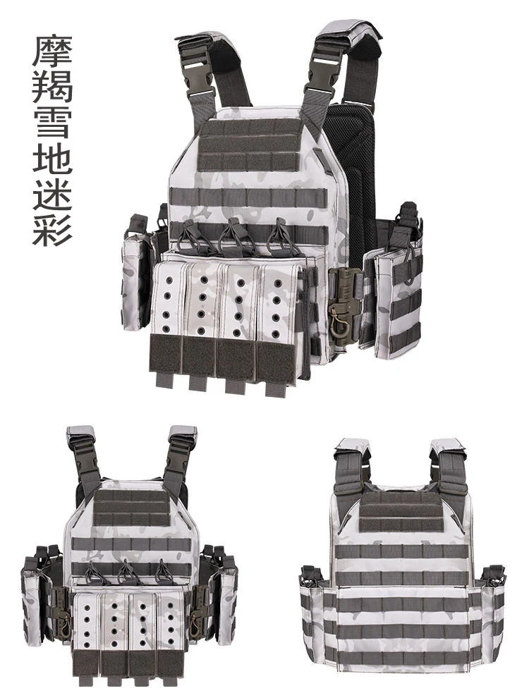 Capricorn MCAP Snow Camouflage Quick-Release Tactical Abrasion ...